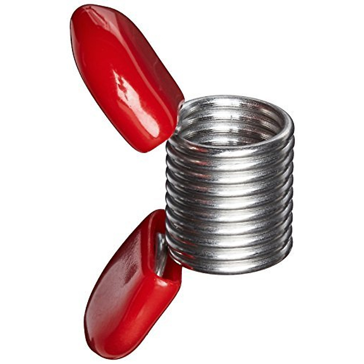 Soft Flex Bead Stoppers, Red, 4/Pkg