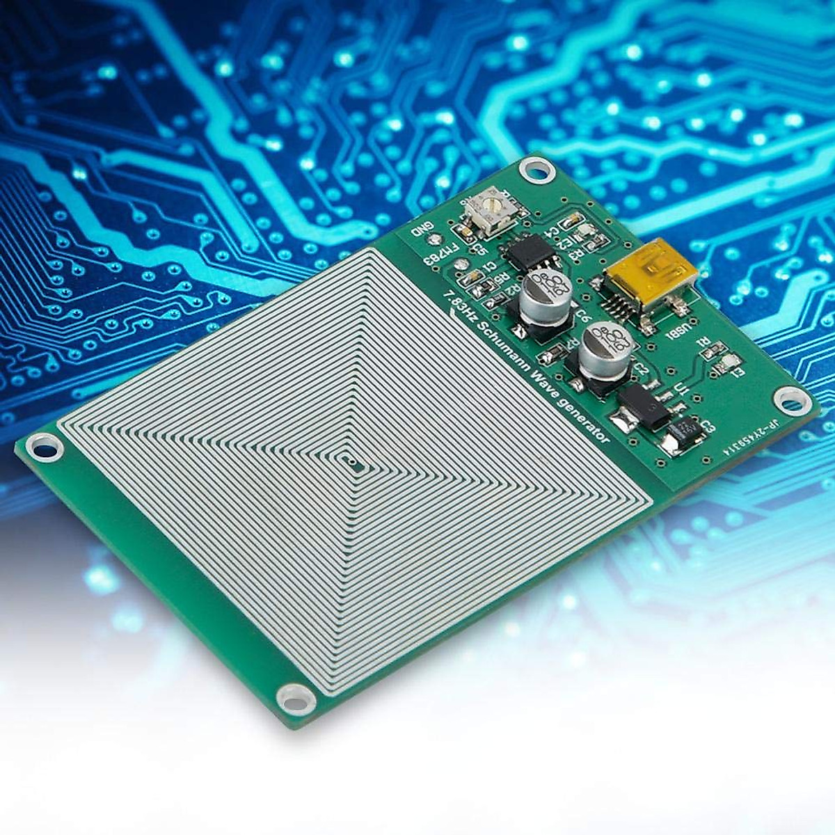 Ultra-Low Noise Machine Module, 7.83Hz Schumann Human, Body Frequency Resonance Reduce Stress and Improve Spirit, Pulse Generator for Helping Sleep