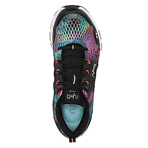 Ryka Womens Vivid RZX Cross Trainer, Black Tie Dye, 9 US
