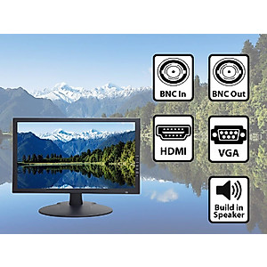 101AV Professional Security Monitor 27" 4K UHD, 3840 x 2160 Resolution, Quad/PIP/POP Multi-Display Modes, HDMI 1@60Hz, HDMI 2&3@30Hz, DP@60Hz, 1.073G Color, Super Slim Design, Gaming