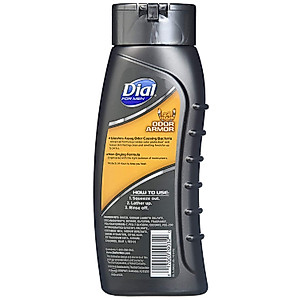 Dial For Men Antibacterial Body Wash, Odor Armor 16 oz ( Pack of 3)