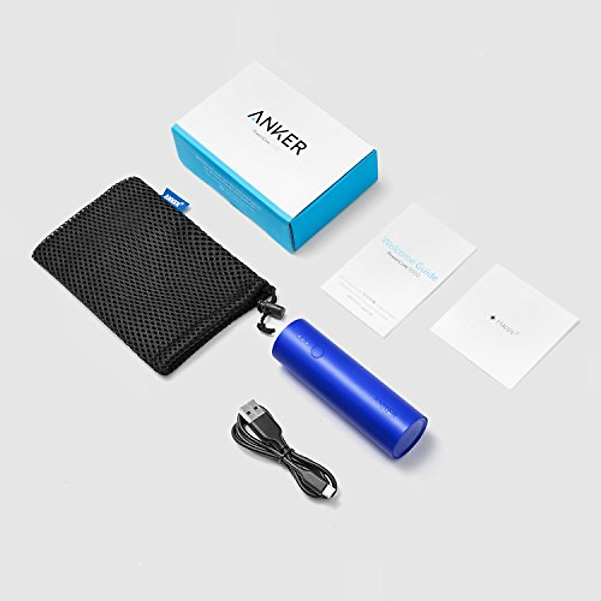 Anker PowerCore 5000 Portable Charger, Ultra-Compact 5000mAh External Battery with Fast-Charging Technology, Power Bank for iPhone, iPad, Samsung Galaxy and More