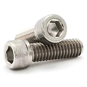 18-8 Stainless Steel Socket Cap Screws #8-36 x 1" Qty 25