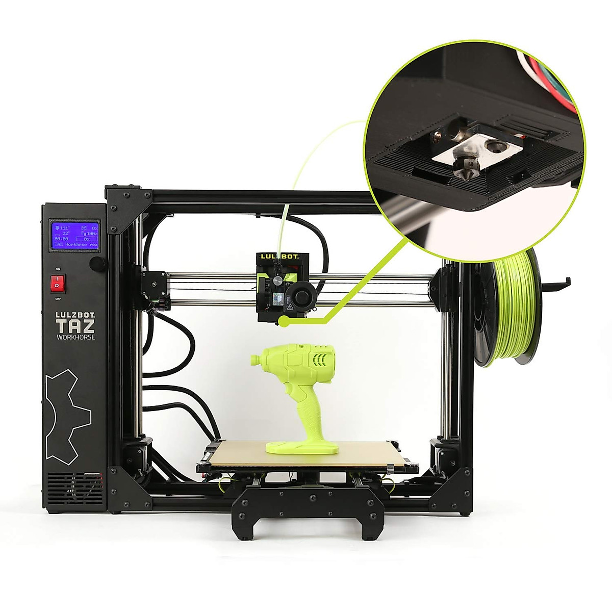 LulzBot KT-PR0051NA TAZ Workhorse 3D Printer