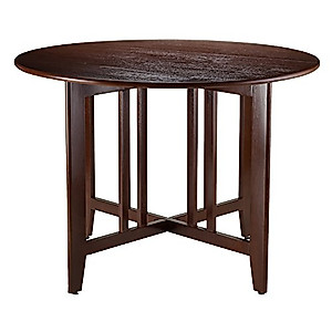 Winsome Alamo Dining, 4 Chairs, Walnut