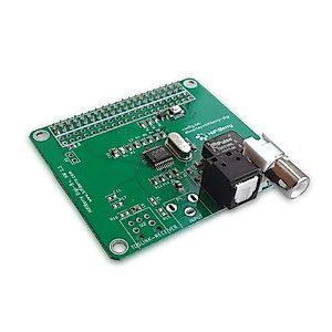 HiFiBerry Digi+ Standard Version Digital Sound Card for Raspberry Pi 2 Model B/B+ / A+ with Toslink and Coax Connection