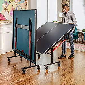 STIGA Advantage Series Ping Pong Tables - 13, 15, 19, and 25mm Tabletops - Quickplay 10 Minute Assembly - Playback Mode - Recreational to Tournament Level