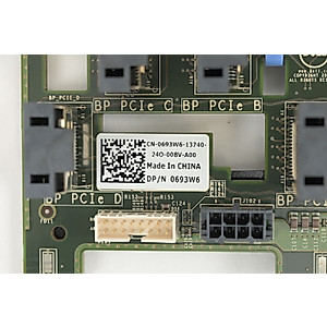 Ebid-Dealz Replacement for SSD Backplane Board 4X 2.5 Inch SFF Port Dell PowerEdge R720 R820 0693W6