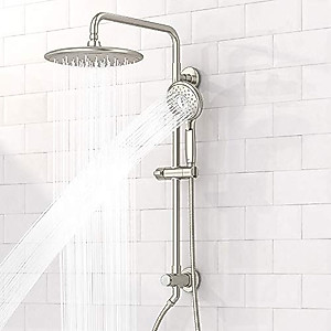 American Standard 9035804.295 Spectra Versa System with Rain Showerhead and Hand Shower, 2.5 GPM, Brushed Nickel