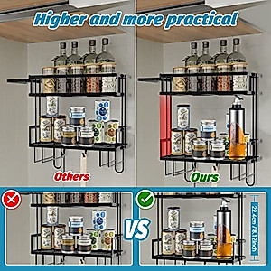 vikiciy Over The Toilet Storage, 2-Tier Bathroom Organizer Shelves, Extended Edition Toilet Rack, Upgrade Version (2022)