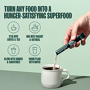 Supergut Daily Prebiotic | High Fiber Supplement Mix | Gut Health | Low fodmap | Soy Free | Keto Friendly | 8g Fiber | 0g Sugar | Unflavored Plant Based Supplement Powder (28 Servings, 1 Bag)