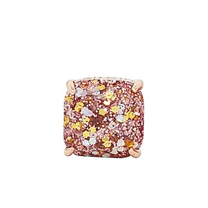 kate spade new york Mini Small Square Studs, Rose Gold, One Size