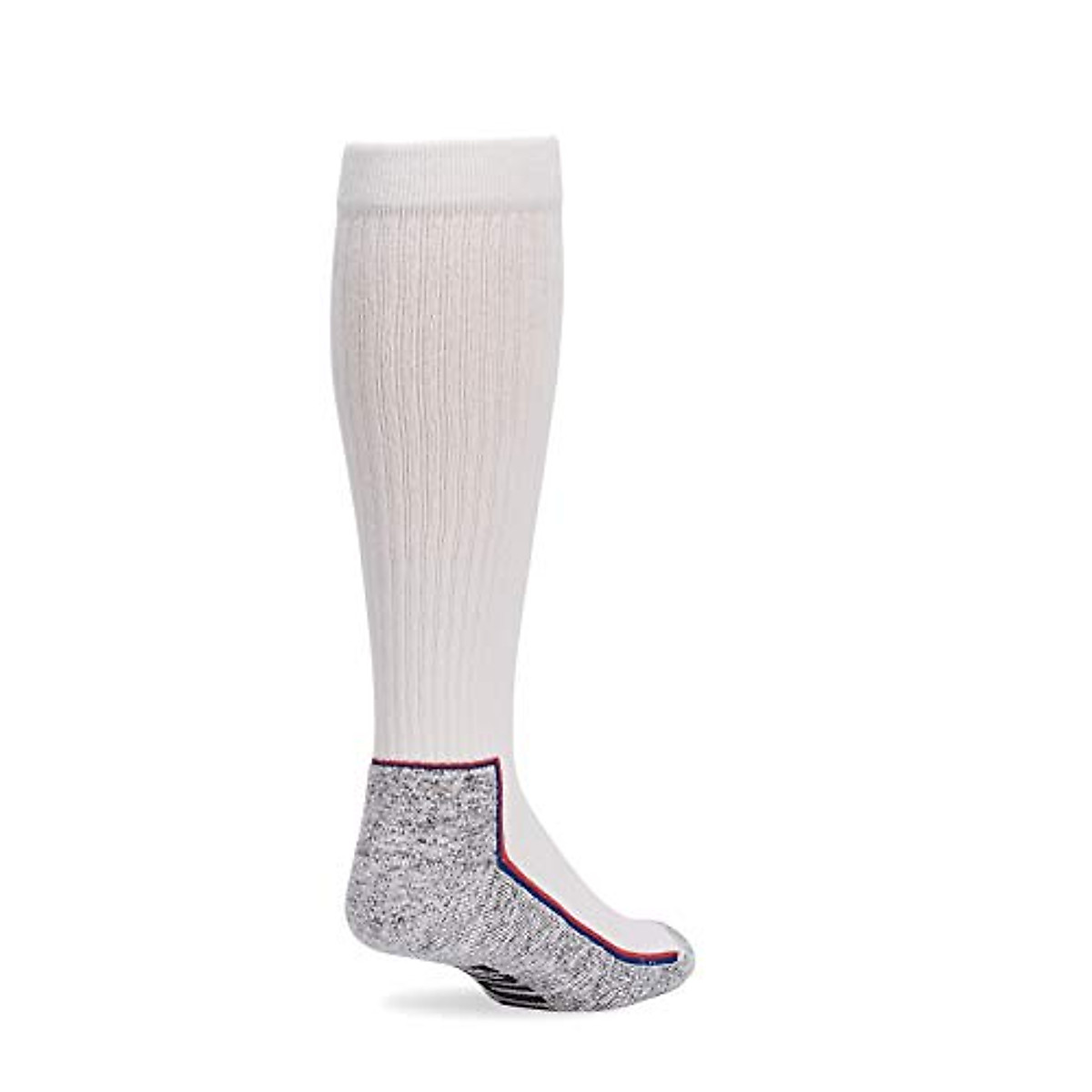One Tough Sock unisex adult Extended Cushioned Over the Calf Casual Socks, White, X-Large US