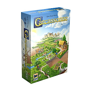 Carcassonne Hunters & Gatherers Board Game - Prehistoric Adventure with New Tiles & Meeples! Strategy Game for Kids and Adults, Ages 8+, 2-5 Players, 40 Minute Playtime, Made by Z-Man Games
