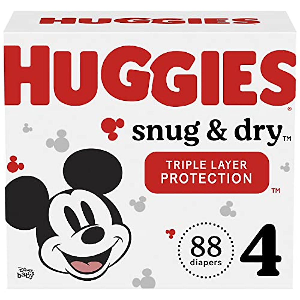 Huggies Snug & Dry Diapers, Size 4