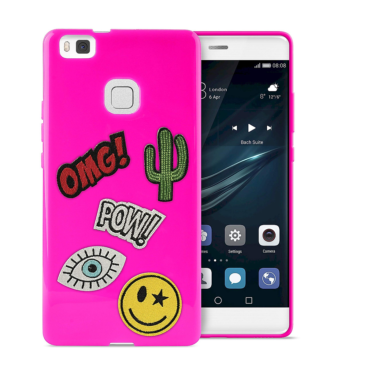 Puro Protection Coque Patch Mania P9L 5.2 Vert