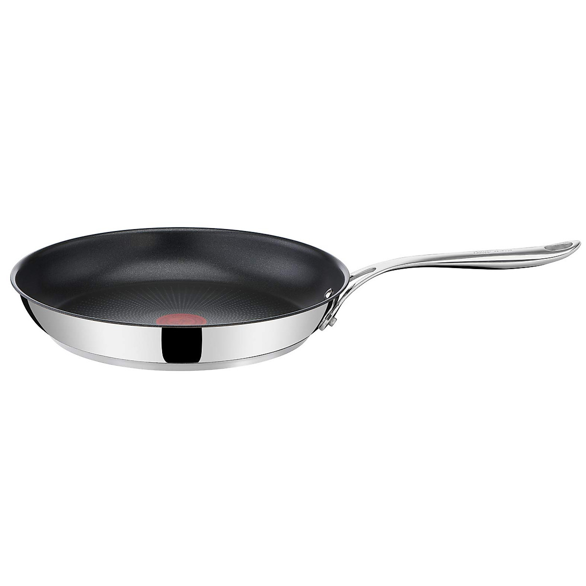 Tefal Cook's Direct Frying Pan, 24cm, Jamie Oliver, Stainless Steel