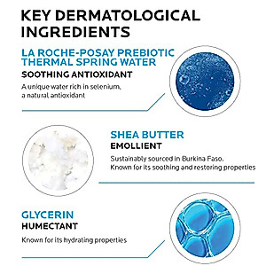 La Roche-Posay Lipikar Daily Repair Moisturizing Cream, Fragrance Free Body Moisturizer with Shea Butter, Body Lotion for Dry Skin, Moisturizing for Sensitive Skin