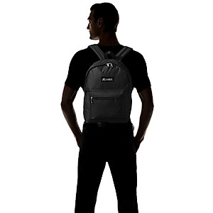Everest Luggage Basic Backpack, Black, Medium