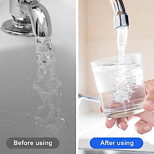 24 PCS Faucet Aerator with 4 PCS Faucet Aerator Key, M16.5 18.5 21.5 24mm Faucet Aerator Removal Tool, ABS Plastic Aerator for Sink Faucet, Faucet Aerator Replacement for Bathroom or Kitchen