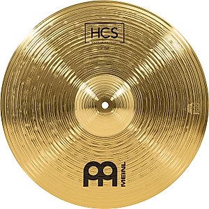 Meinl 18” Crash Cymbal – HCS Traditional Finish Brass for Drum Set, Made In Germany, 2-YEAR WARRANTY (HCS18C)