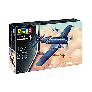 Revell 03917, Vought F4U-1B Corsair Royal Navy, 1: 72 Scale Plastic Model
