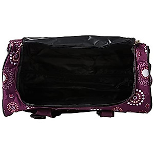 Rockland Rolling Duffel Bag, Purple Pearl, 22-Inch