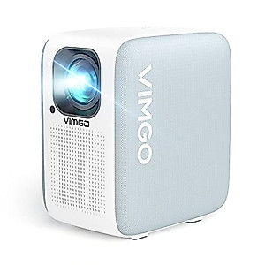 Projector with WiFi and Bluetooth, Native 1080P Portable Projector 4K Supported 120" Display for Home Outdoor, LED Smart Movie Projector Compatible with iOS/Android/PS5/TV Stick/Xbox