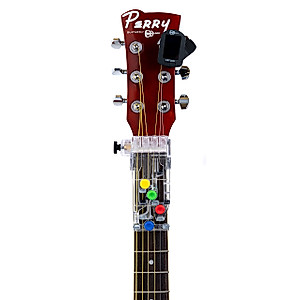ChordBuddy 42" Full Size Acoustic Guitar Combo Beginner Set with Natural Finish Guitar, Tuner, and Learning System