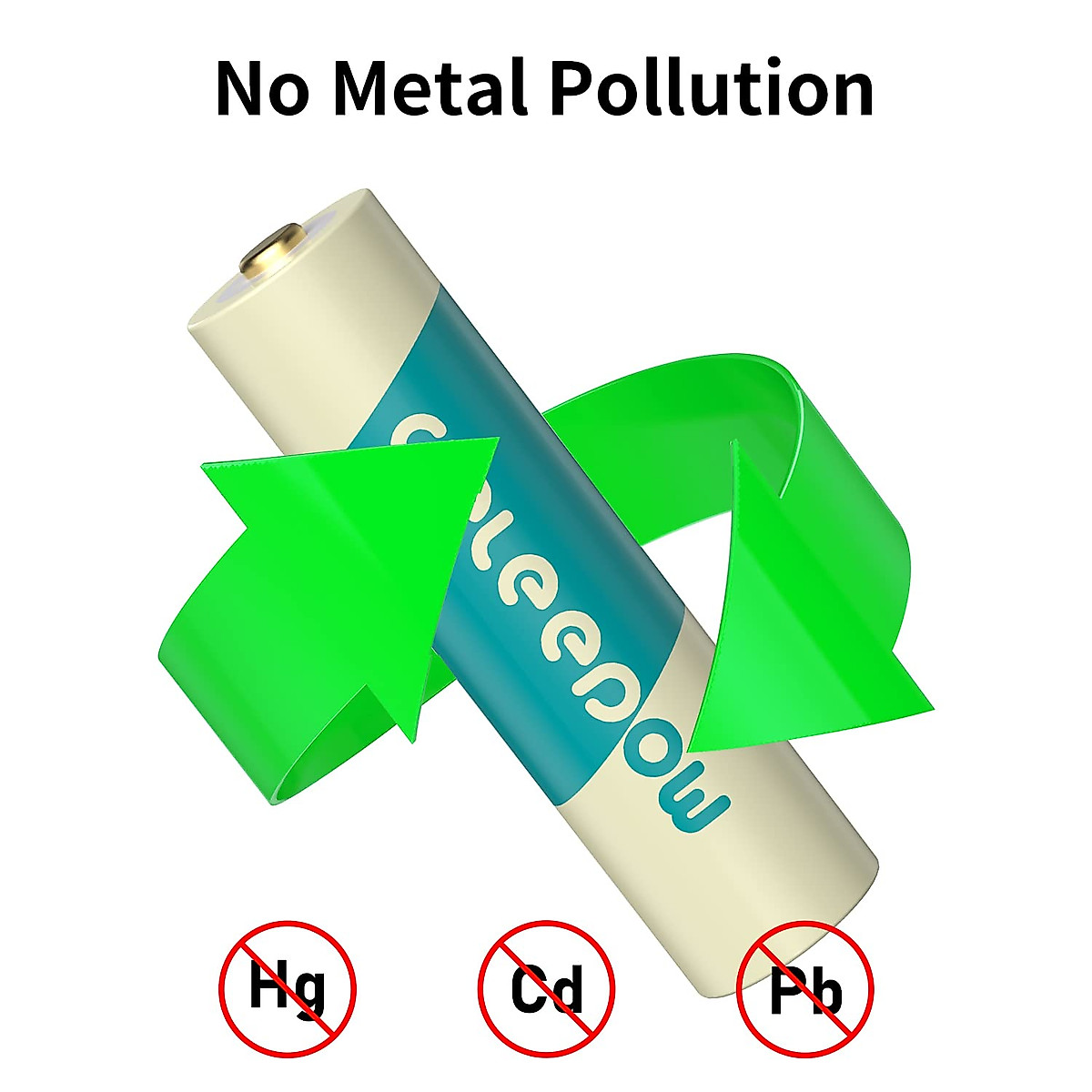 Deleepow AA Rechargeable Batteries Gold-Plated Anode 3200mAh Nimh AA Rechargeable Batteries 16 Count 1.2V High Capacity 1200 Cycle(Only Batteries)