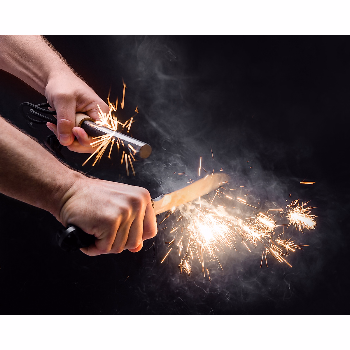 Arcadia Gear Fat Boy Ferro Rod | Extra Large 3/4" D x 6" | Long Term Survival Tool