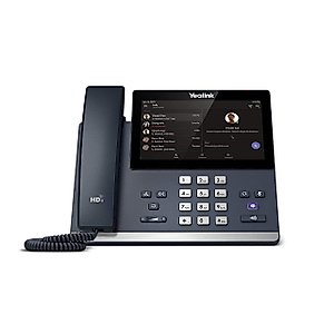 YEALINK MP56 TEAMS EDITION IP PHONE- 7" MULTI-TOUCH SCREEN - ANDROID 9 OS - POE (MP56-TEAMS) NEW OPEN BOX