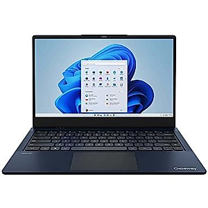 Gateway 15.6 HD Ultra Slim Notebook in Navy Blue Intel Dual Core up to 3.1Ghz 4GB DDR4 128GB SSD Tuned by THX Audio HDMI Cortana Webcam W11 (Renewed)