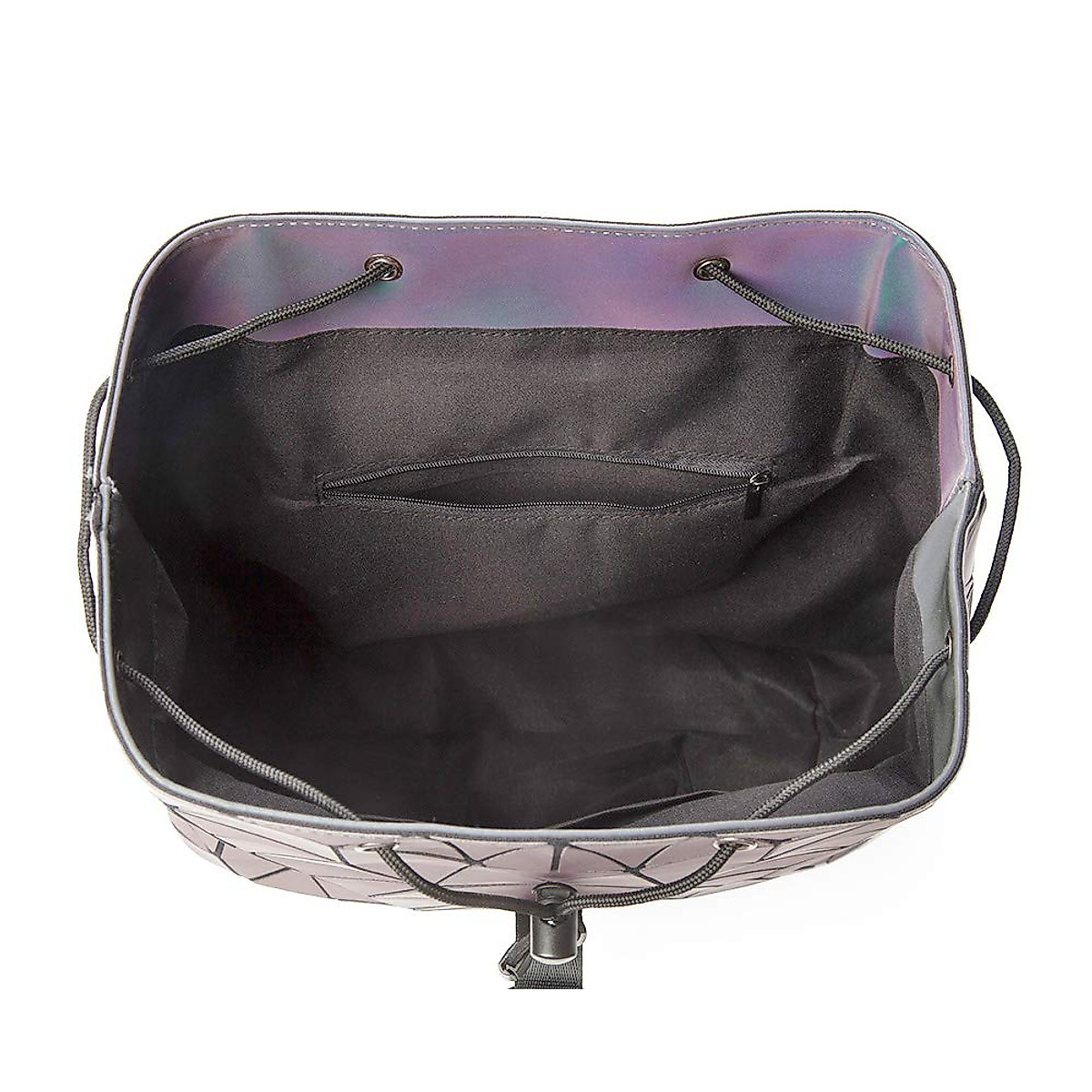 DIOMO Geometric Lingge Women Backpack Luminous Mens Travel Shoulder Bag Rucksack (Luminous NO.3)