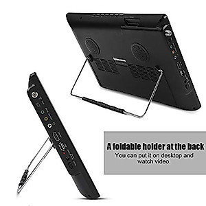 Leftwei Romantic PresentMini HD TV, Digital TV,Digital Television, 14inch Monitor for Home Car