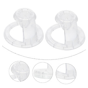 Healvian 4 Pcs Pen Base Printing Brush Holder Pencil Holder Printing Brush Base Printing Pen Stand Printing Brush Rack Pencil Display Stand Storage Plastic 3D Backing Plate