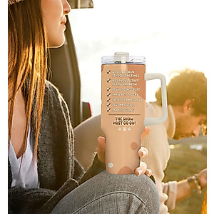 MARSANA Mom Tumbler - Gifts for Mom - Mother Coffee Mug - You're Doing Great 40Oz