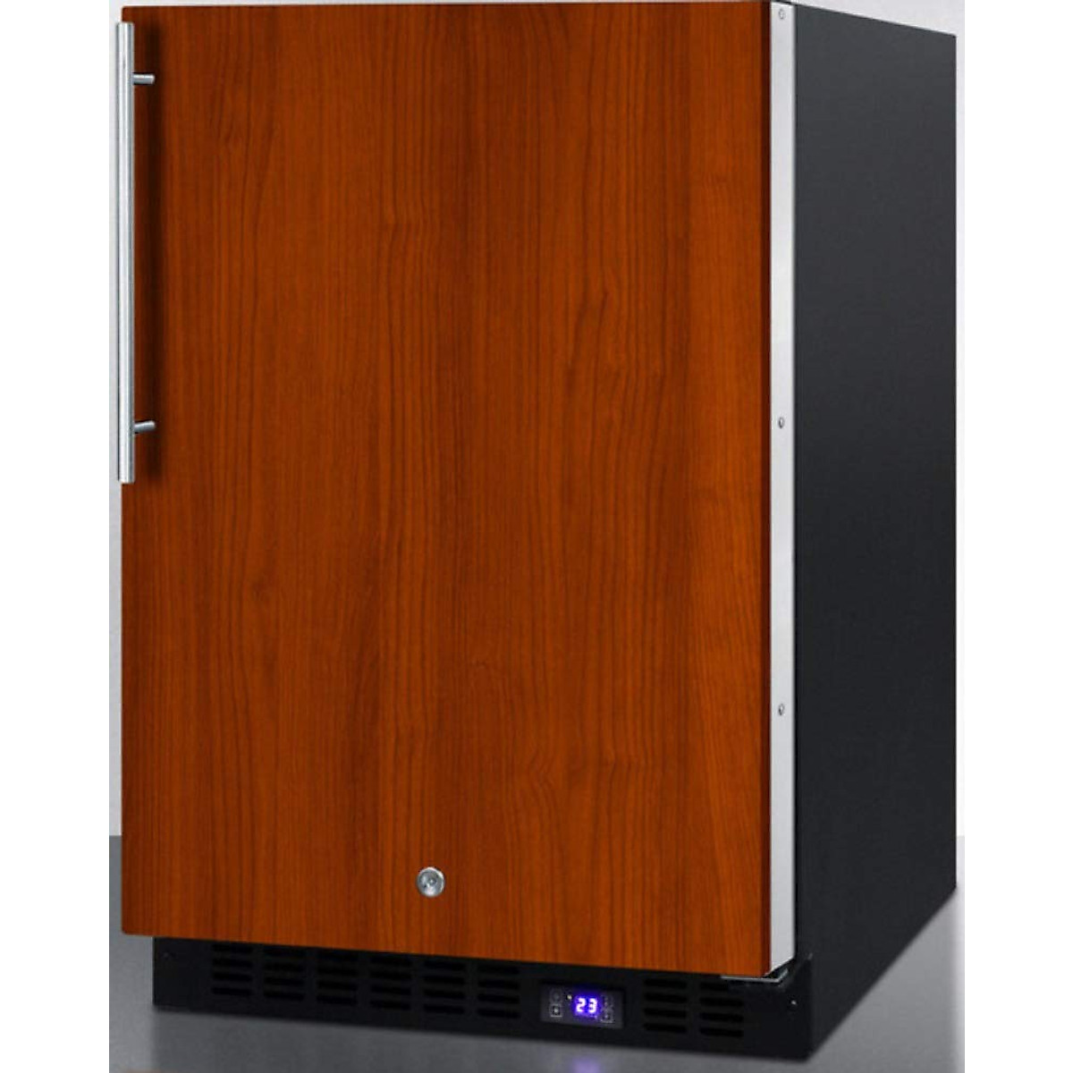 Summit SCFF53BIF Under Counter Upright Freezer, Brown