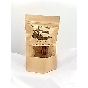 Sedona Red Rock Soy Wax Melts - Vortex and Crystal infused Scented Wax Melts (Lemon Pound Cake)