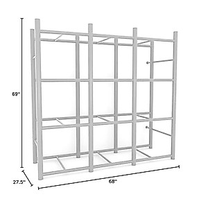PROSLAT Bin Warehouse Rack - 12 Totes