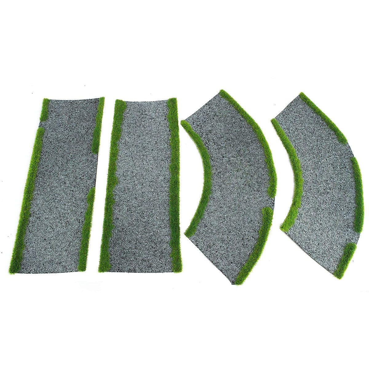 War World Gaming Road Straight and Curved Sections – 28mm Wargaming Scenery Terrain Model Diorama