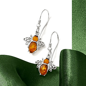 Ross-Simons Bumblebee Earrings in Sterling Silver