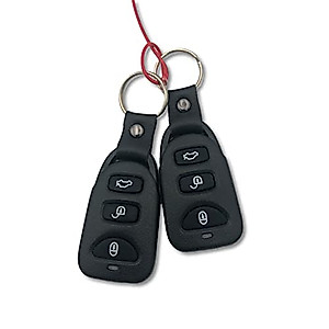 Keyless Entry car, Aiuphing Universal Remote Door Lock kit,Car Remote Central Locking Kit,Vehicle Door Lock Anti-Theft System with 2 Remote Controllers