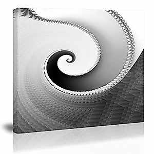 Modern Abstract Wall Art Decor Gray Black and White Artwork Canvas Painting Prints Pictures Home Decor for Living Room Dining Room Bedroom