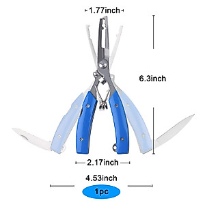 Blank Fishing Lure Making Kit 280PCS DIY Fishing Lure Kit Topwater Unpainted Swimbait Crankbaits Minnow Hard Lures Treble Hooks Fishing Pliers Eyes Stickers Make Your Own Fishing Lures