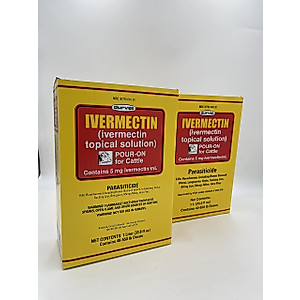 Durvet (2 Pack) Ivermectin Pour On 1 Liter