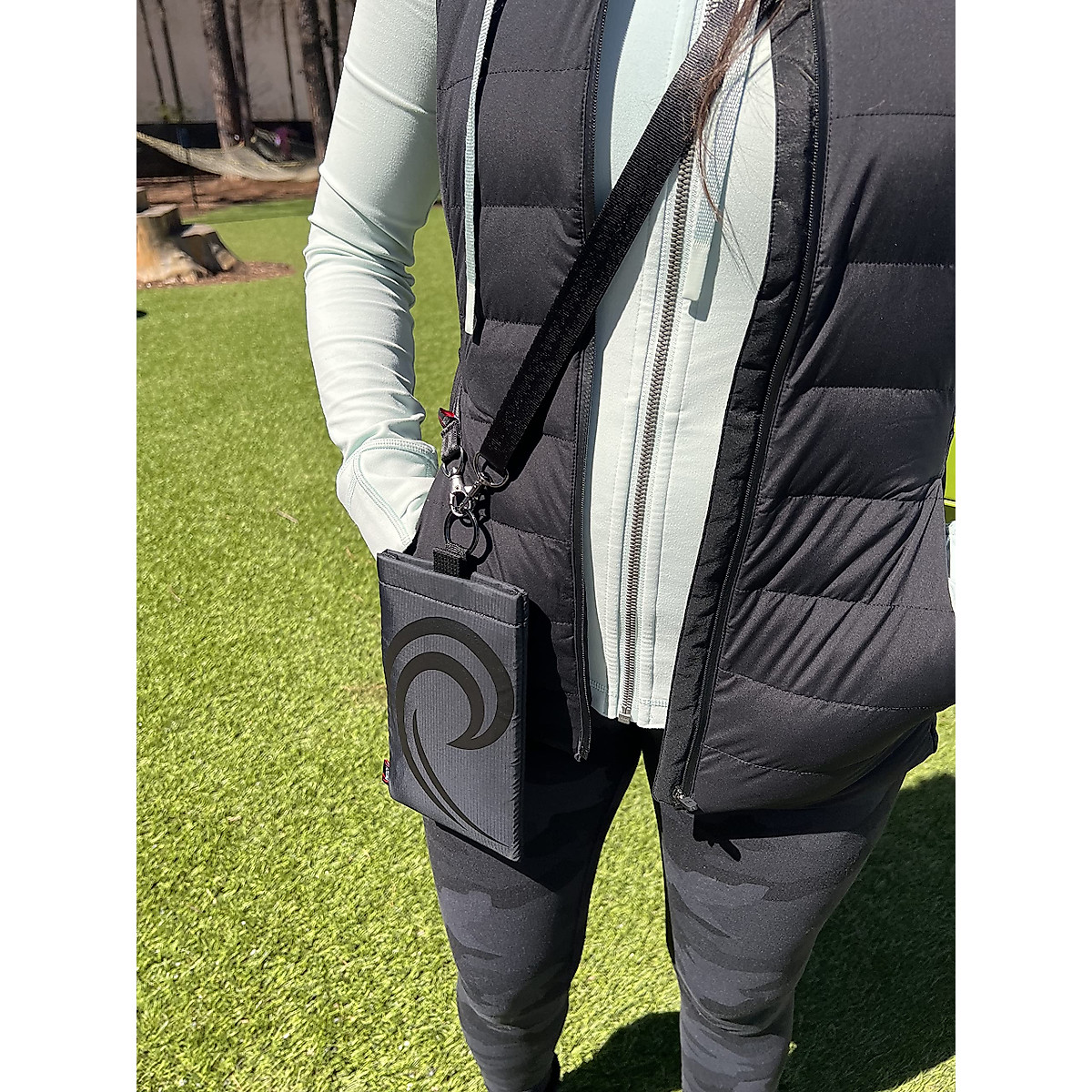 PHOOZY Apollo II Thermal Phone Case with AGION Lining and Keyring + Cross Body Strap for Easy Carry of The Apollo