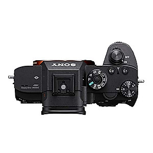 Sony a7R III Mirrorless Camera: 42.4MP Full Frame High Resolution Interchangeable Lens Digital Camera with Front End LSI Image Processor, 4K HDR Video and 3" LCD Screen - ILCE7RM3/B Body, Black