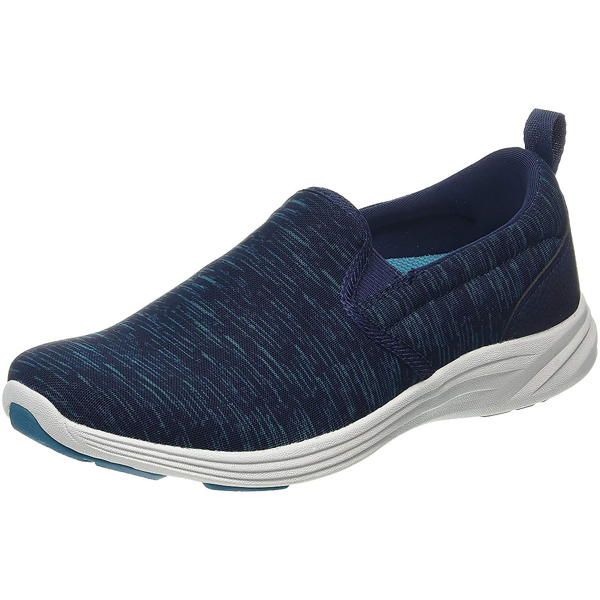 Vionic Women's Agile Kea Slip On (Navy/Turquoise, 6.5)