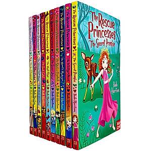 The Rescue Princesses Series Books 1-10 Collection Set By Paula Harrison